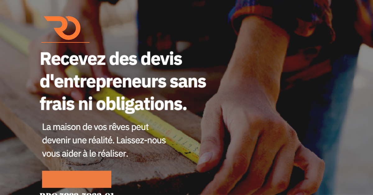 Rénovation Optimum Website